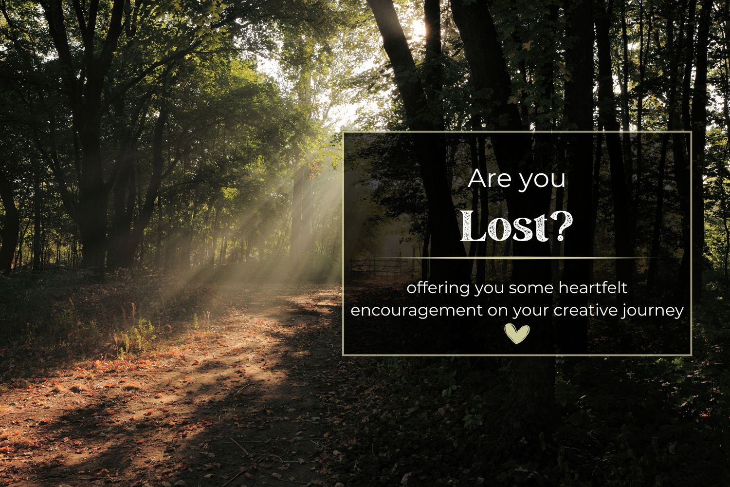 Are You Lost? (Offering You Some Heartfelt Encouragement) - Debit This ...